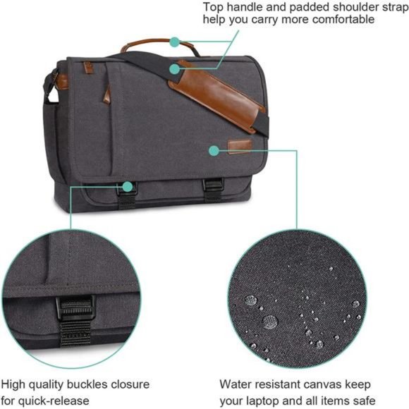 Bags | Computer Messenger Bag 17173 Inch Waterresistance Laptop ...